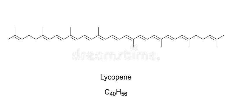 Lycopene Molecule Stock Illustrations – 33 Lycopene Molecule Stock ...