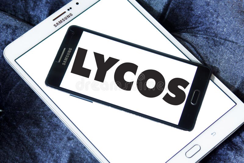 Lycos Web Search Engine Logo Editorial Stock Photo - Image of mobile ...