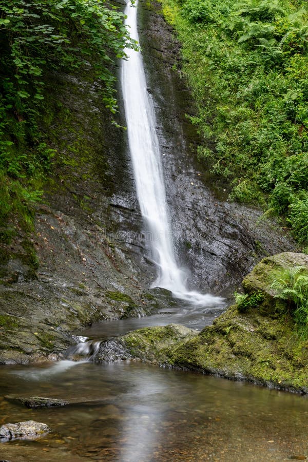 Lydford Gorge in Devon stock photo. Image of england - 253112462