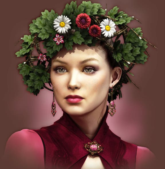 Lydia stock illustration. Illustration of fairytale, fairyland - 27613192