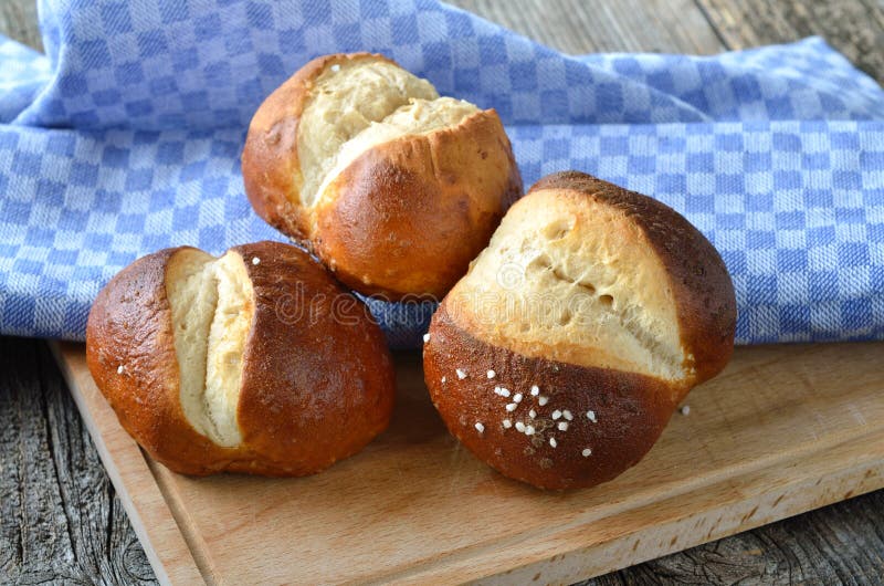 Lye rolls stock image. Image of bakery, bavarian, goods - 28412427