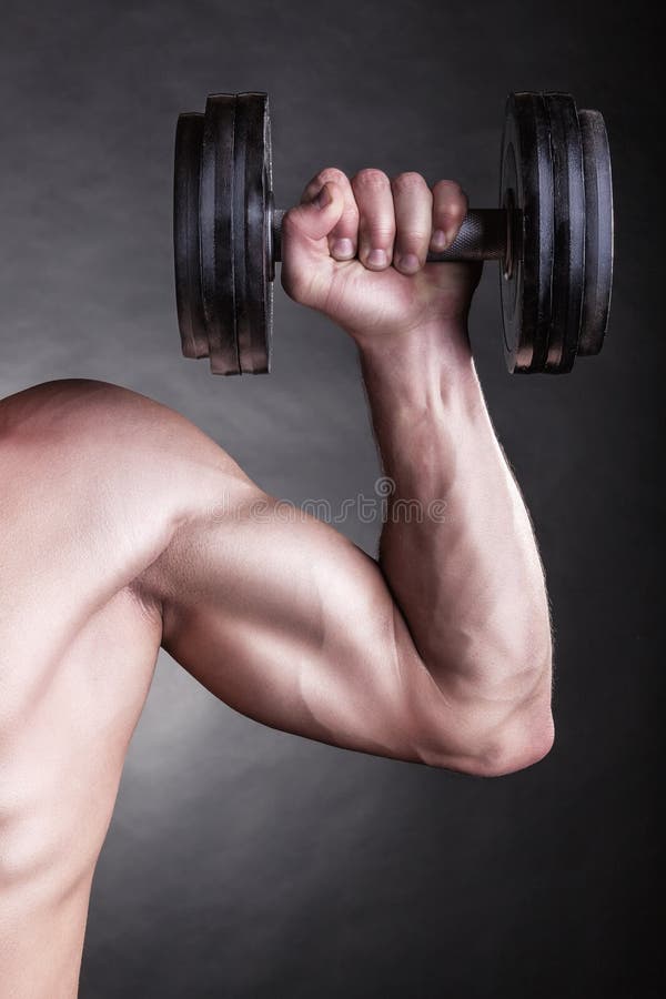 Viktlyftning arkivfoto. Bild av lämplig, muskulöst, athirst - 39263212
