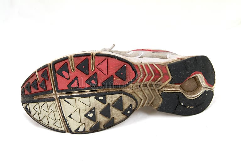 Lying used trainer stock image. Image of workout, shoe - 499003