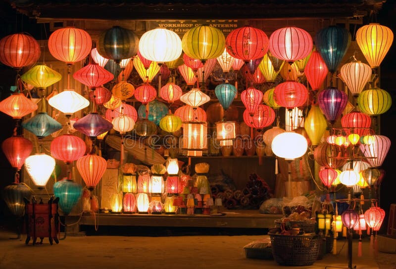 Lyktor arkivfoto. Bild av konst, traditionellt, vietnam - 11447682