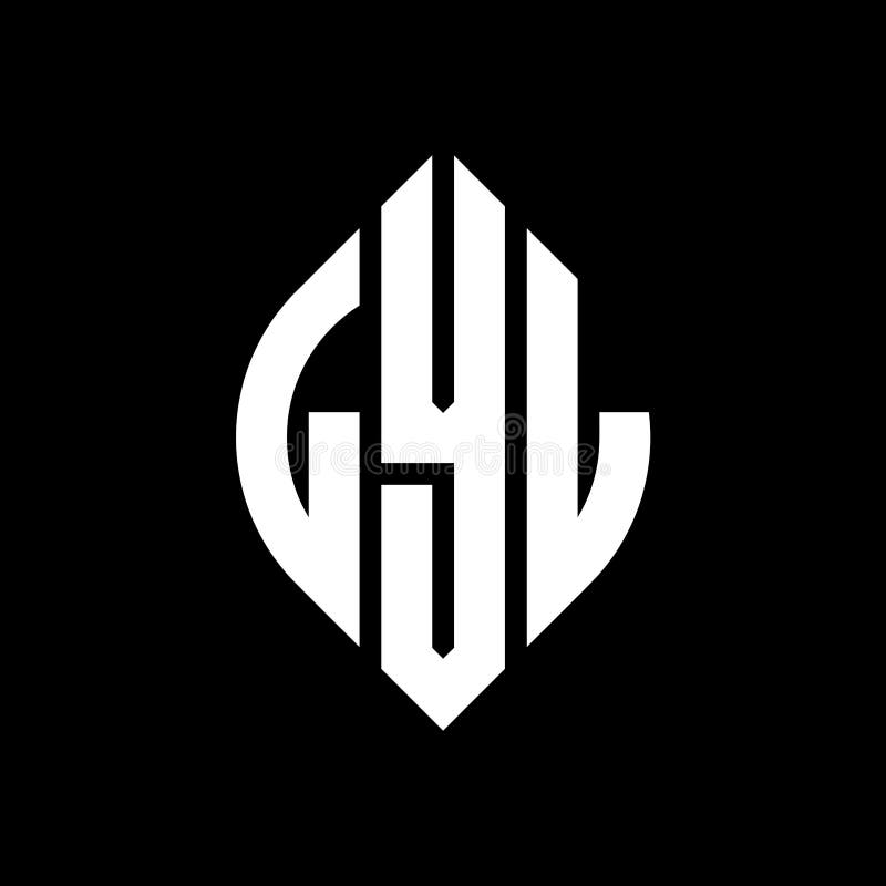 LYL Circle Letter Logo Design with Circle and Ellipse Shape. LYL ...