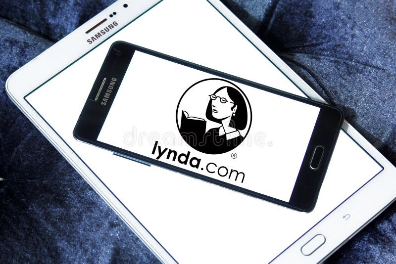 Lynda logo de COM photo éditorial. Image du devise, éditorial - 117840606