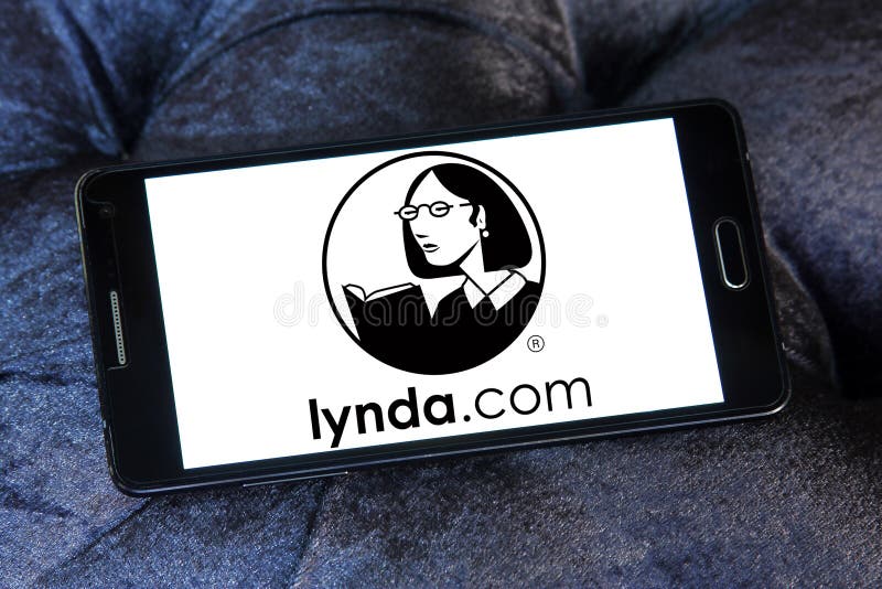 Lynda logotipo de COM foto de stock editorial. Imagem de programas ...