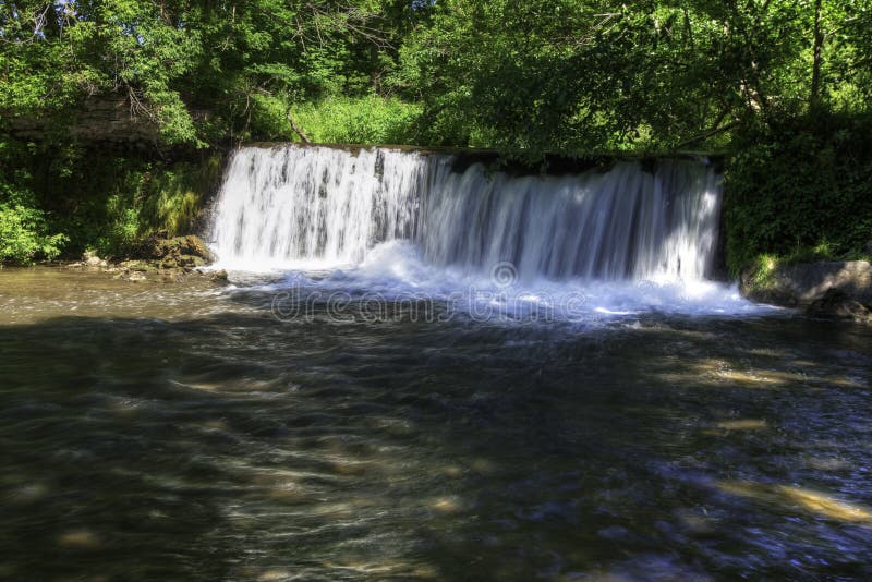 Lynn River Falls in Ontario, Canada Stock Image - Image of cascade ...