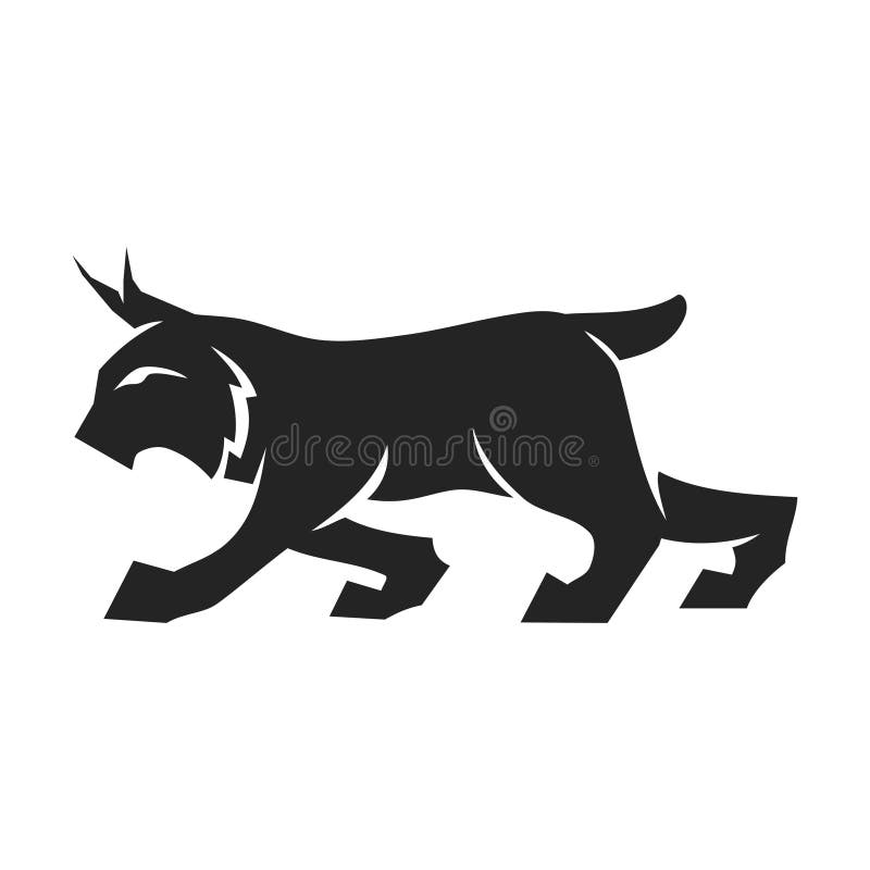 Lynx Logo Template Isolated. Brand Identity. Icon Abstract Vector ...