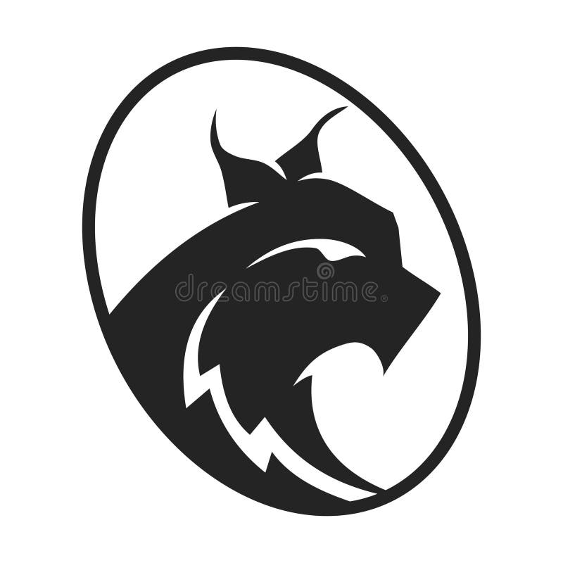 Lynx Logo Template Isolated. Brand Identity. Icon Abstract Vector ...