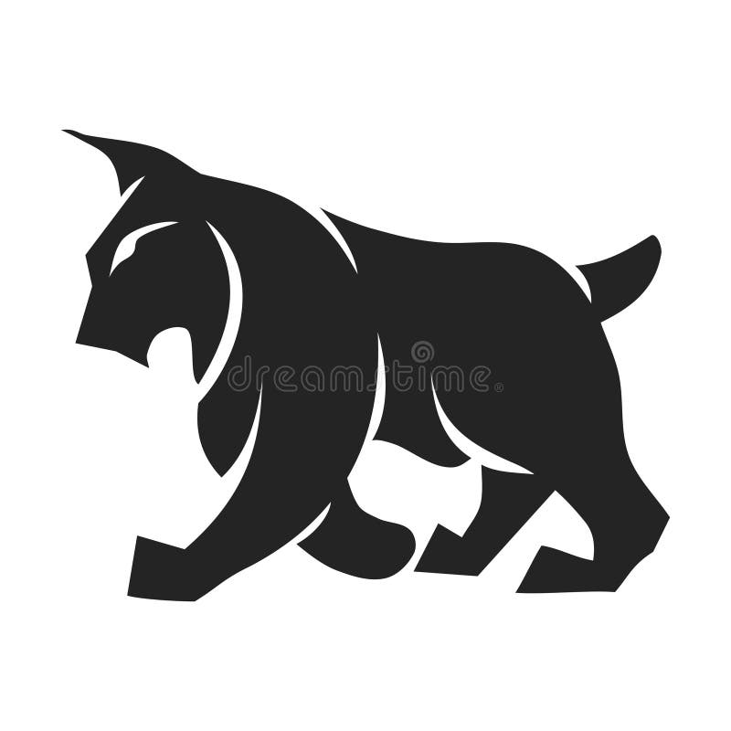 Lynx Logo Template Isolated. Brand Identity. Icon Abstract Vector ...
