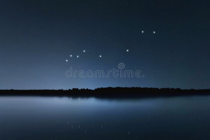 Lynx Star Constellation, Night Sky, Cluster of Stars, Deep Space, Cat ...