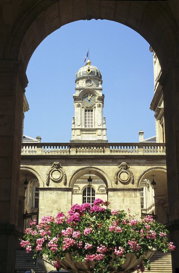 Lyon architecture stock photo. Image of arch, lyon, building - 1636868
