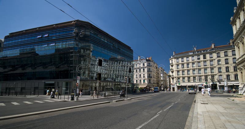 Lyon city stock image. Image of street, outside, outdoors - 10817273
