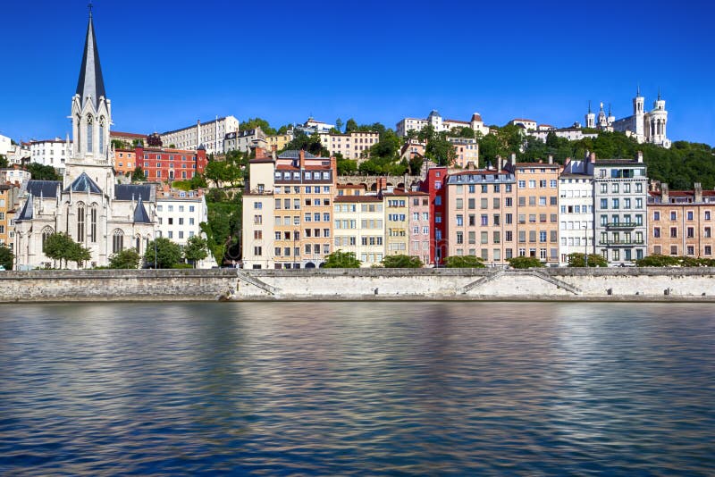 Lyon Frankrike fotografering för bildbyråer. Bild av lopp - 42897757