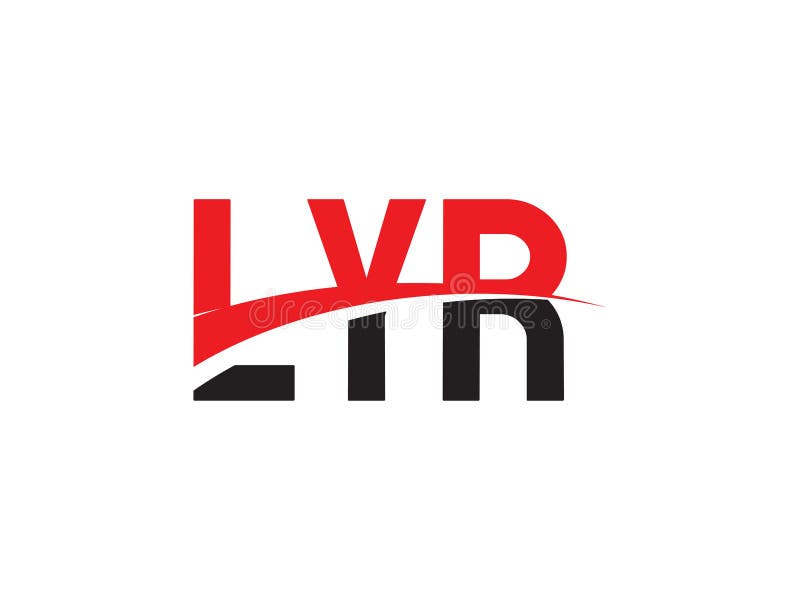 LYR Letter Initial Logo Design Stock Vector - Illustration of banner ...