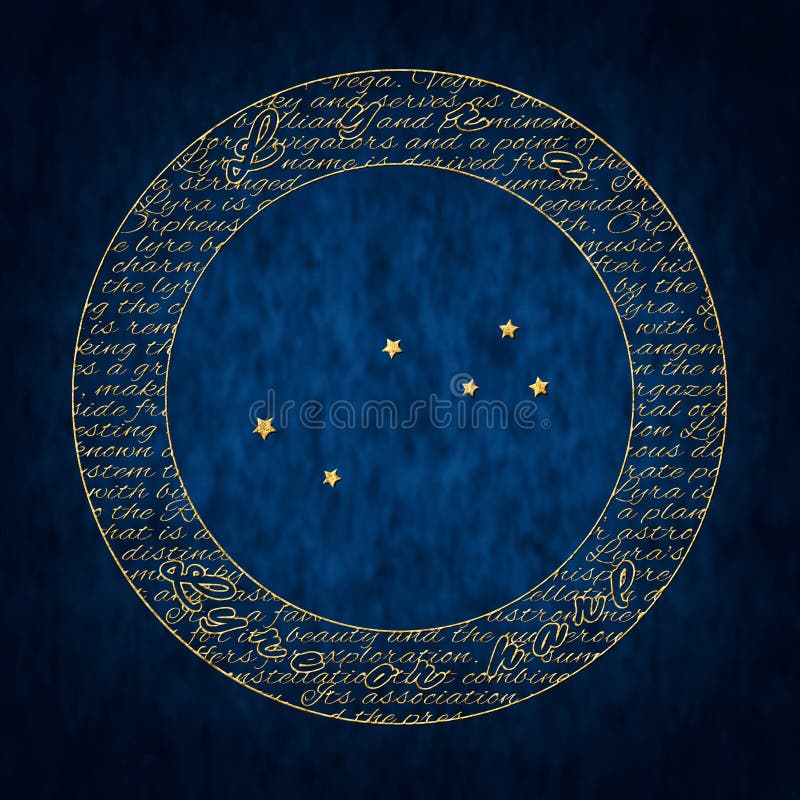 Lyra Star Constellation Lyre Harp Stock Photos - Free & Royalty-Free ...