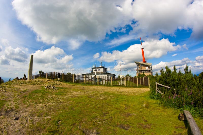 Lysa hora stock image. Image of stone, europe, tourist - 22102799