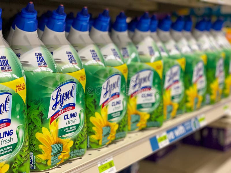 Lysol Disinfectant editorial photography. Image of arousal - 17670572