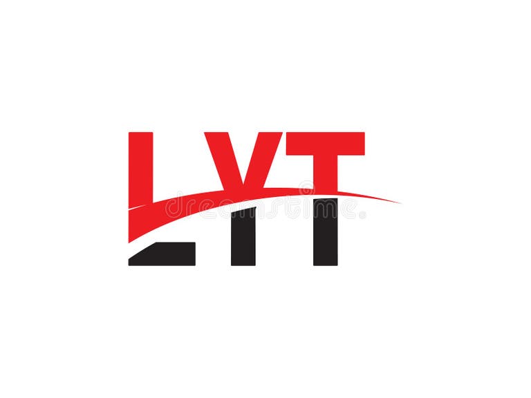 LYT Letter Initial Logo Design Stock Vector - Illustration of graphic ...