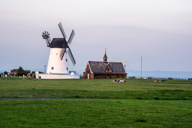 Lytham Windmill, Lancashire, England Editorial Photography - Image of ...