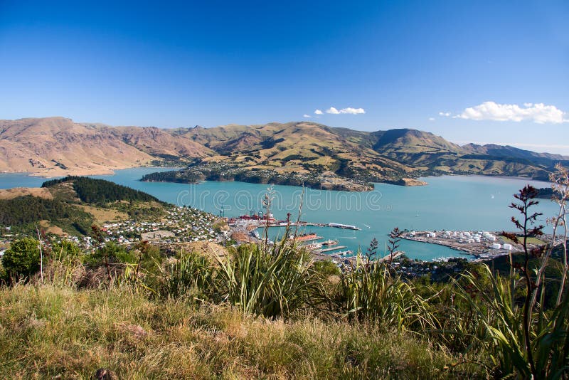 Lyttelton town stock photo. Image of real, house, forest - 26774852