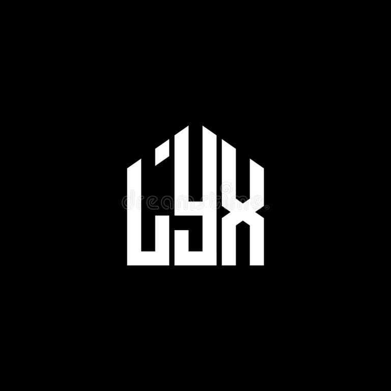 LYX Letter Logo Design on BLACK Background. LYX Creative Initials ...