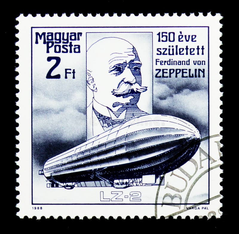 Lz-2, Zeppelin Serie, Circa 1988 Redaktionelles Stockbild - Bild von ...