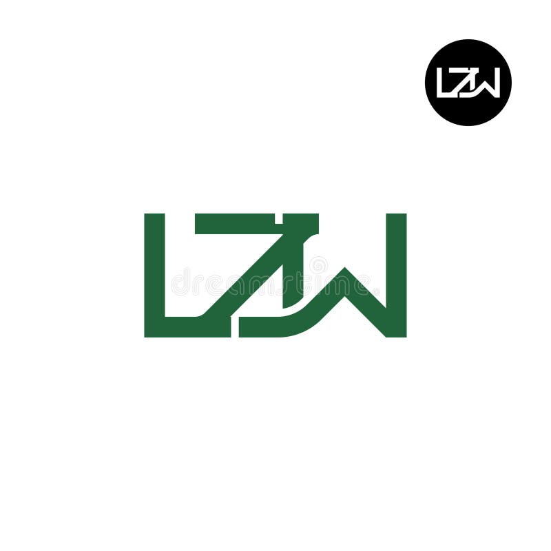 Lzw Monogram Stock Illustrations – 11 Lzw Monogram Stock Illustrations ...