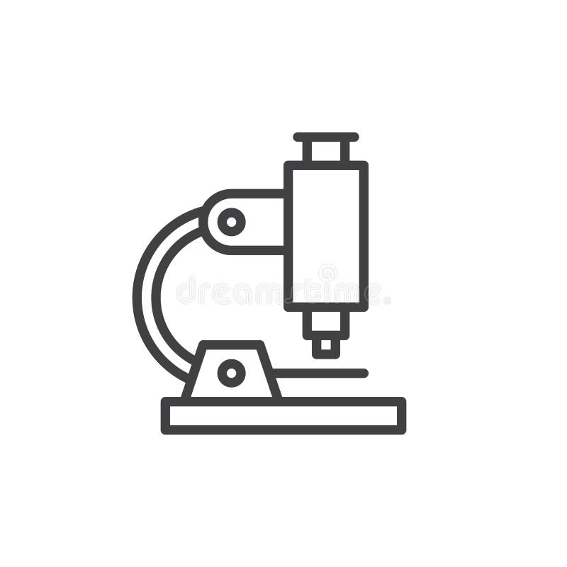 Línea Icono Muestra Del Vector Del Esquema Pictograma Linear Del