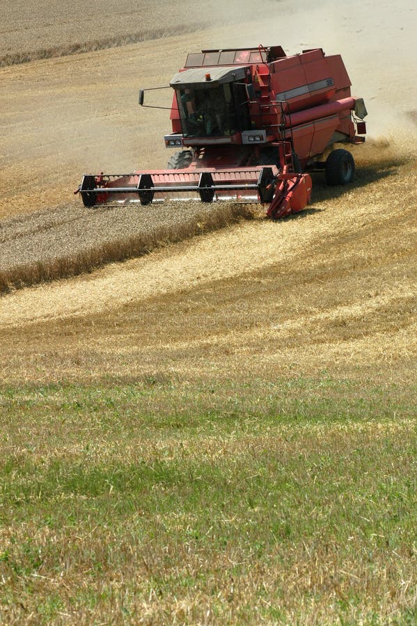 Máquina segador foto de archivo. Imagen de cosechadoras - 2811702