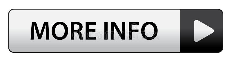 Más Botón Del Web Del Icono De La Información Stock de ilustración ...
