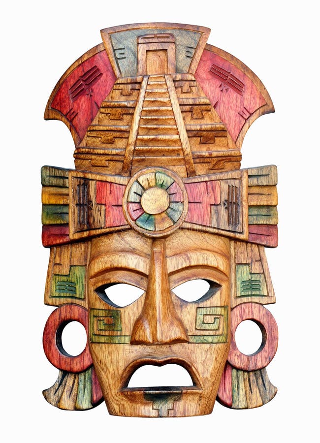 Máscara maya 4 foto de archivo. Imagen de historia, antiguo - 13327166