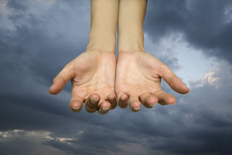 Mãos de oferecimento foto de stock. Imagem de orgulhoso - 10817294