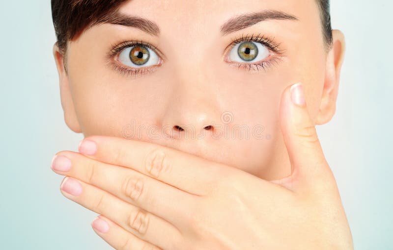 Mädchen entsetzt stockbild. Bild von betrieb, attraktiv - 55912209