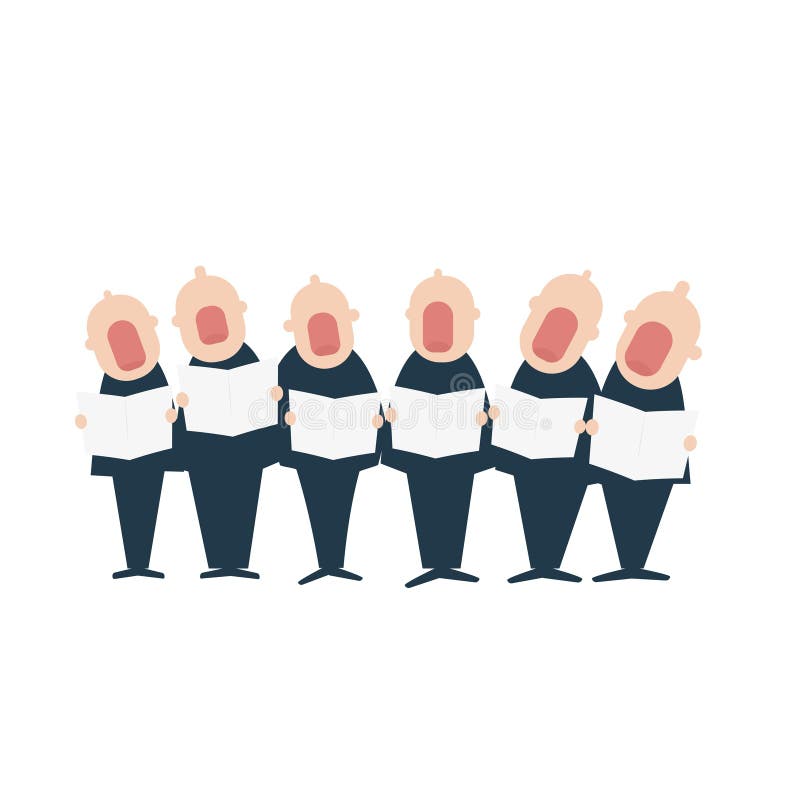 Chor Stock Illustrationen, Vektoren, & Kliparts - 8,578 Stock ...