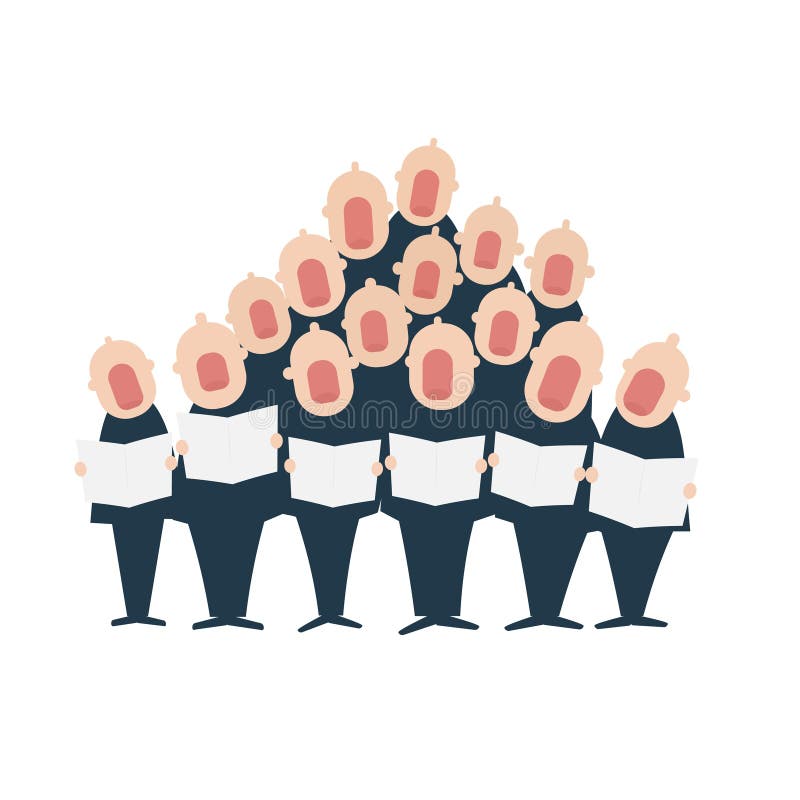 Erwachsener Chor Stock Illustrationen, Vektoren, & Kliparts - 824 Stock ...