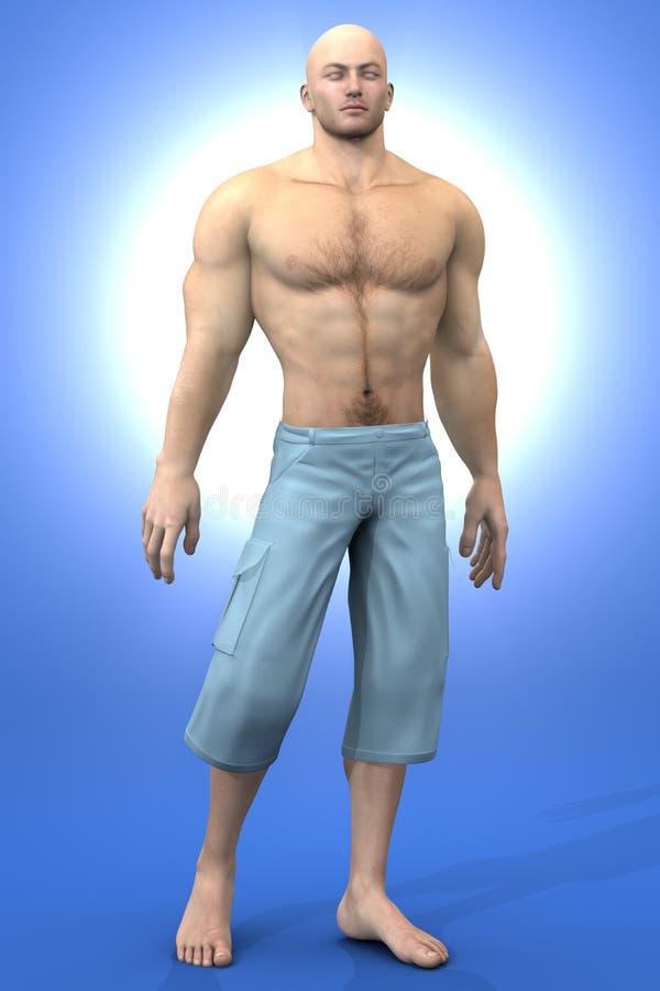 Mänsklig manlig anatomi stock illustrationer. Illustration av forskning ...