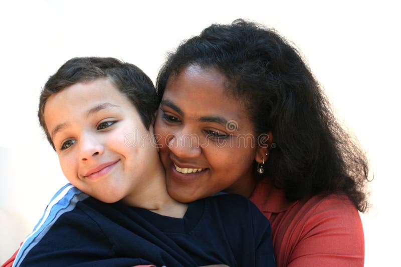 Mère et fils photo stock. Image du maman, parent, plusieurs - 1200340