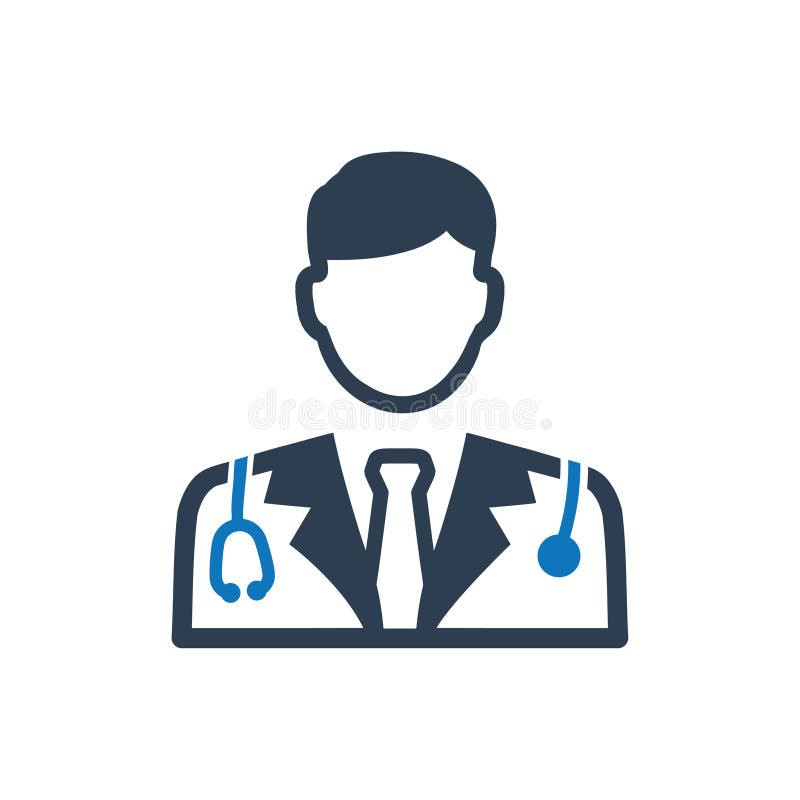 Docteur d'icône illustration stock. Illustration du graphisme - 59264983
