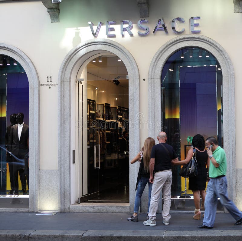 Magasin De Versace Dans Rodeo Drive Image éditorial - Image du jour ...