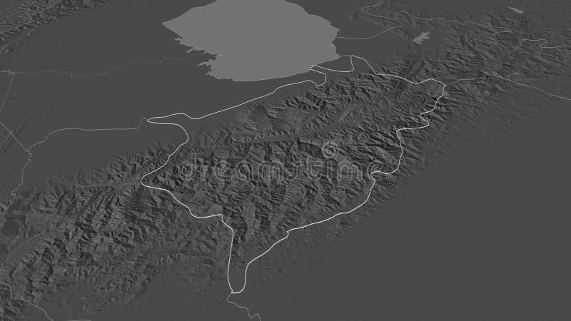 MÃ©rida, Venezuela - Outlined. Bilevel Stock Illustration ...