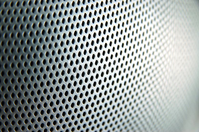 Métal perforé photo stock. Image du plaque, grunge, perforé - 2353986