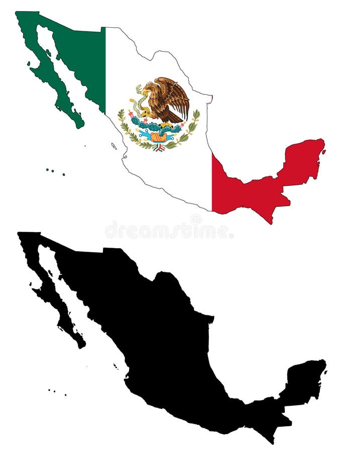 Código De Barras Define El Color De La Bandera De México, Tricolor ...