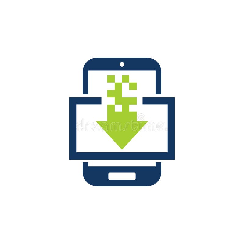 Transferencia Directa Digital Logo Icon Design Ilustración del Vector ...