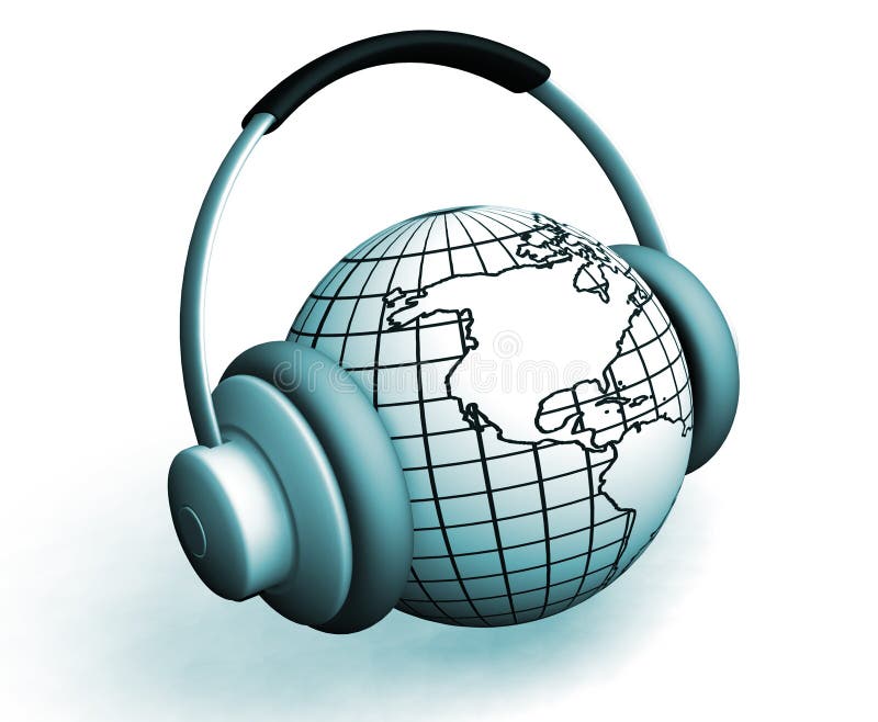 Música do mundo ilustração stock. Ilustração de conceptual - 2691012