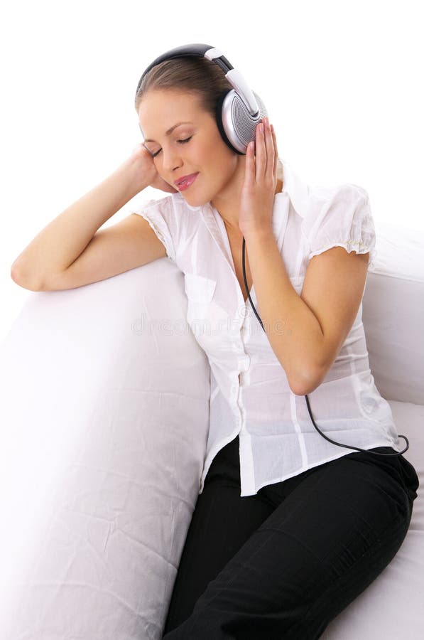 Música y yo imagen de archivo. Imagen de cuidado, cama - 5799205