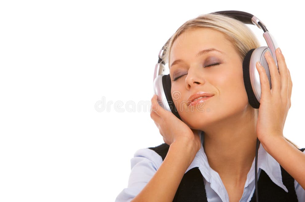 Música y yo imagen de archivo. Imagen de belleza, radio - 5896505