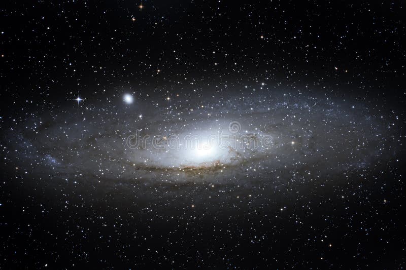 M31 Andromeda galaxy stock photo. Image of astrophotography - 64578454