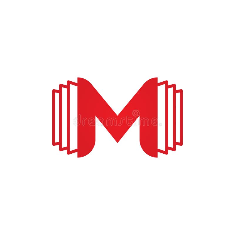 M Build Brand, Symbol, Design, Graphic, Minimalist.logo Stock Vector ...